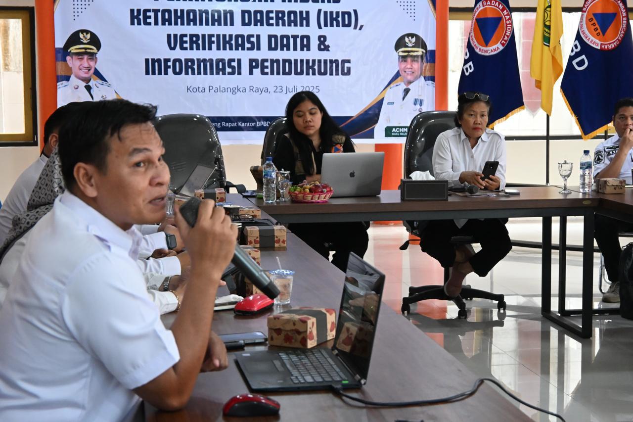 BPBD Kalteng Bersama BNPB Dampingi FGD Perhitungan IKD di Palangka Raya ...
